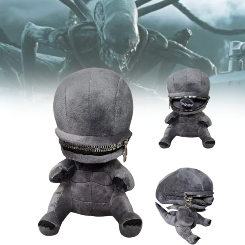 Xenomorph Human Adorable Hybrid Plush Toy Cozy Stuffed Doll Movie For ...