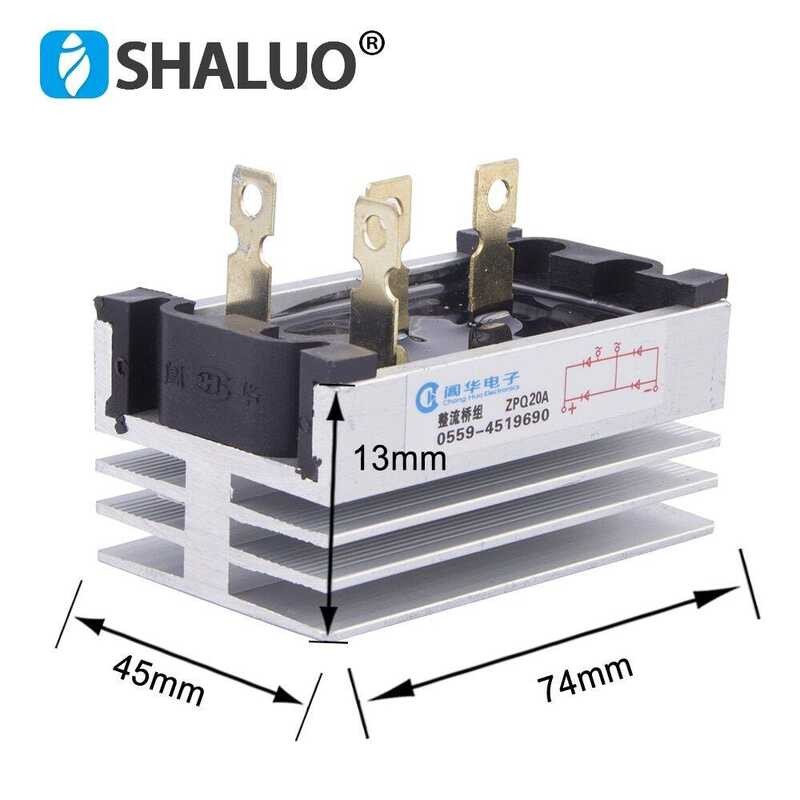 10Amp Zpq10a Single Phase Bridge Kit Para Sa 10A Iron Pin Power Diode ...