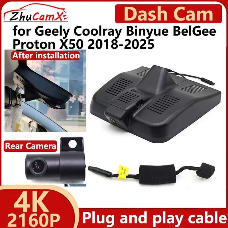 Tt Zhucamx Para Kay Geely Coolray Binyue Belgee 50 2018-2025 4K UHD ...