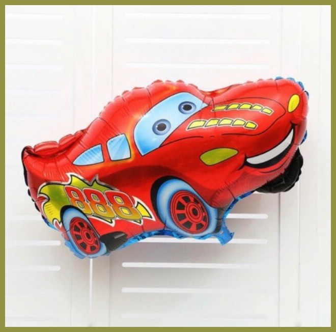 ⊙ 42pc Cars Banderitas Foil Balloon Set | Shopee Philippines