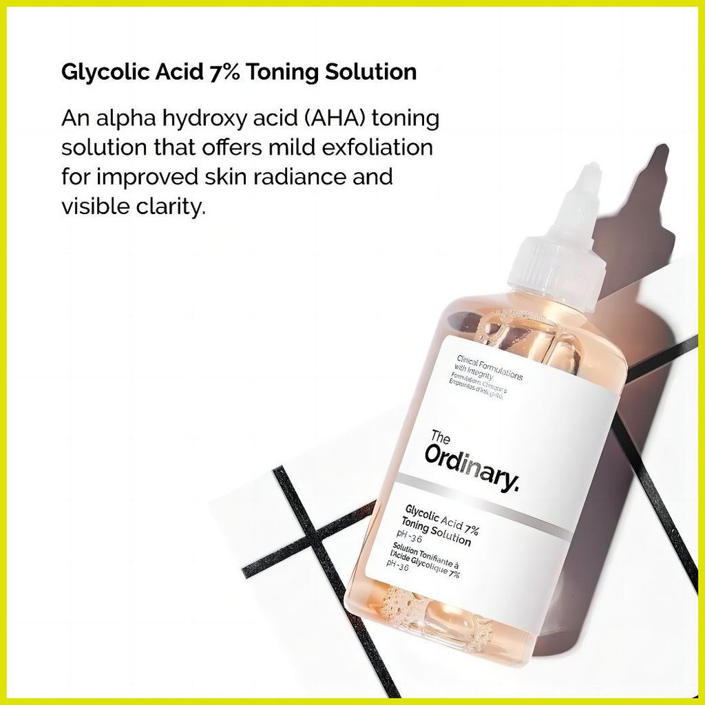 The Ordinary Toner Glycolic Acid 7% Toning Solution Acne And Pimple ...