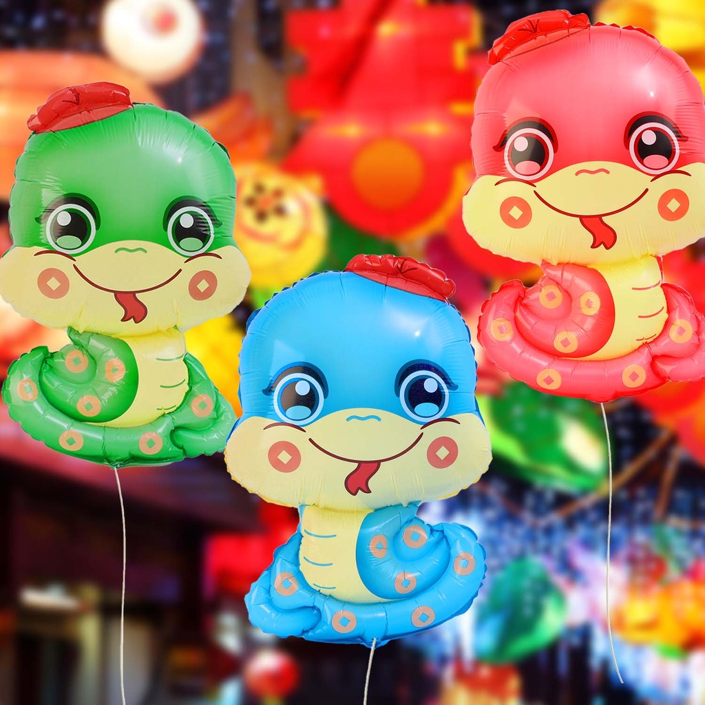 Spring Festival Chinese Zodiac Snake Styling Inflatable Balloon - 2025 ...
