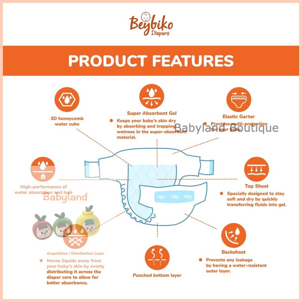 BEYBIKO DIAPER SMALL by 12pcs/Pack | Shopee Philippines