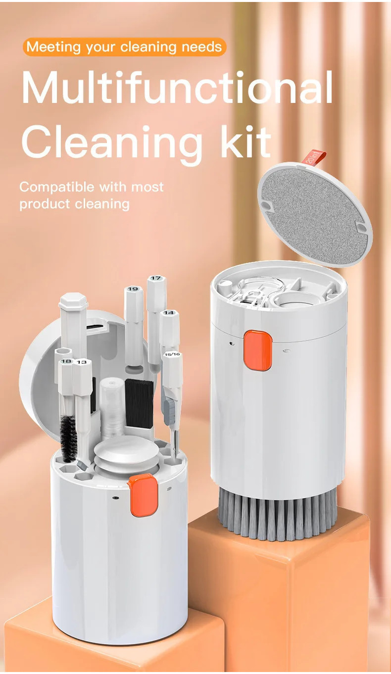 Professional 20 in 1 Electronic Device Cleaning Set Multi-Purpose Tools ...