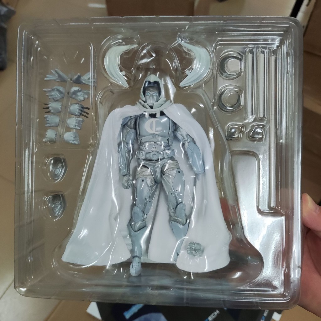 Revoltech Amazing Yamaguchi Moon Knight Action Figure Model | Shopee ...