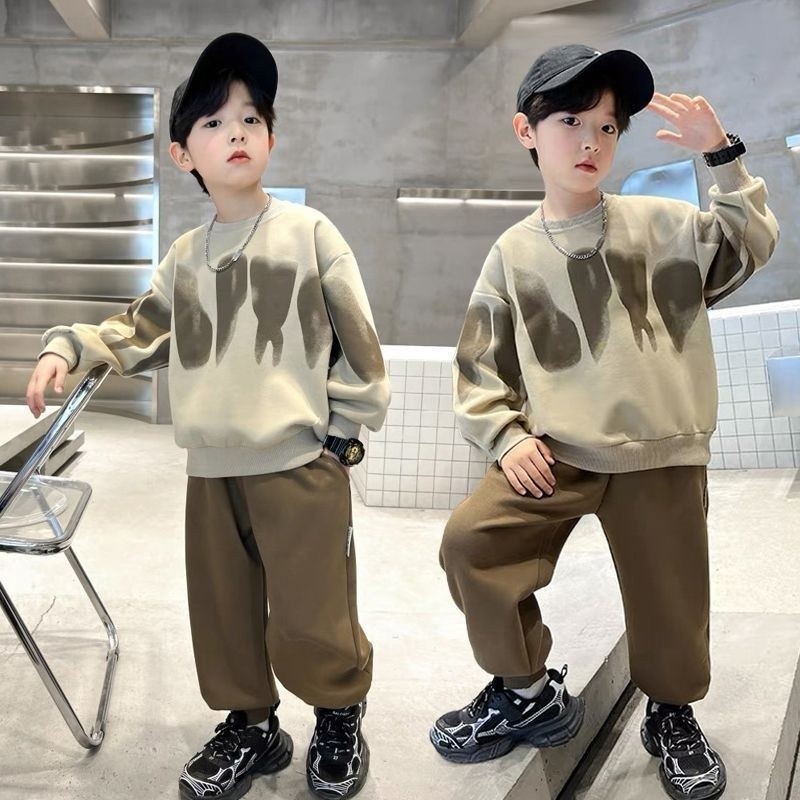 Mifaso Boys 2024 Spring/Autumn New 2PCS (Top+Pants) 3 To 4 To 5 To 6 To 7 To 8 To 9 To 10 To 11 ...