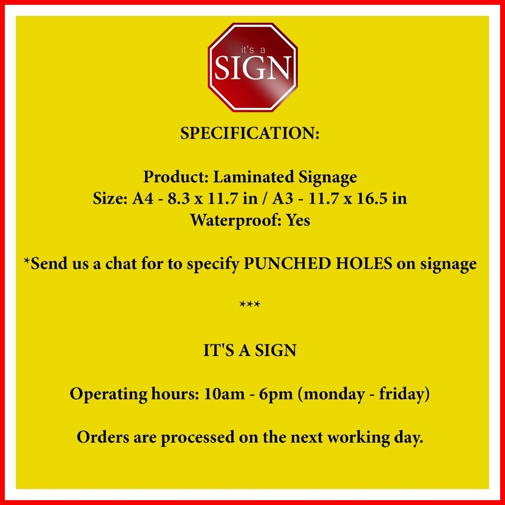 Pancit Canton Paluto Food Store Sign - Laminated Signage - A4/A3 Size ...