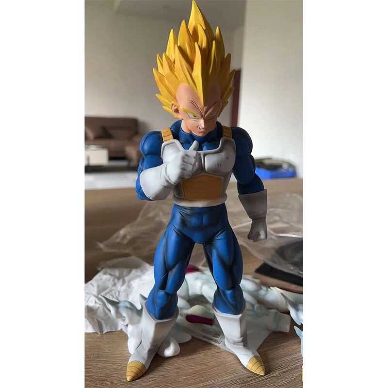 Anime 29cm Dragon Ball Vegeta Figure Vegeta Fig PVC Action Figures GK ...