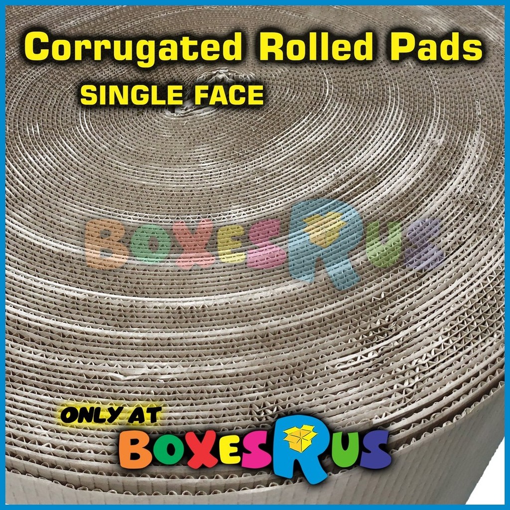 Single Face Carton 16 inches by 3 meter Corrugated DIY Kraft Paper by ...