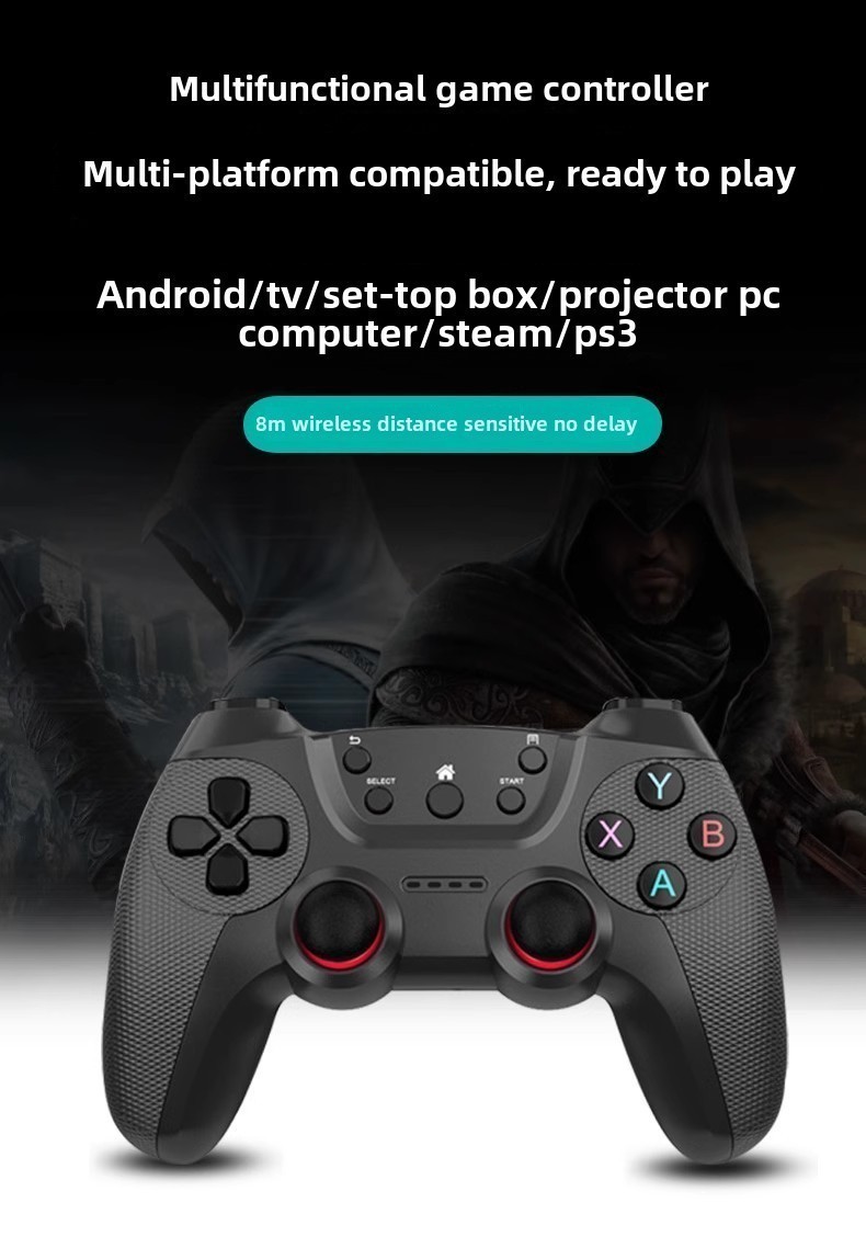 Game Controller 2.4g Wireless Gaming Handle for Switch/PS3/Steam//2000 ...
