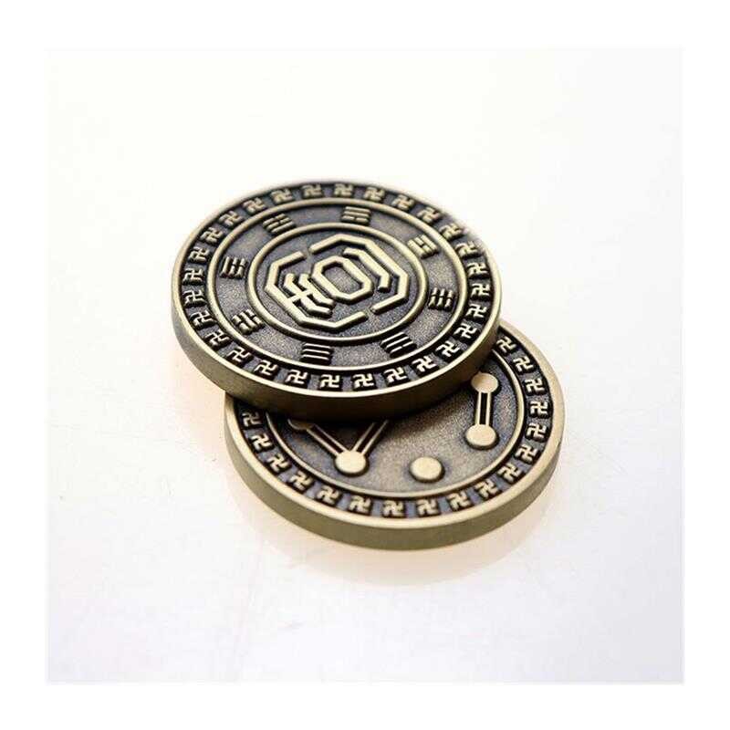 Dao Yi Brass Five Elements Ancestor Coin Dao Yi Copper Coin Nine Star ...