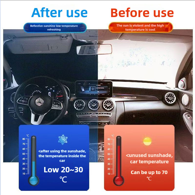 New Kia KN Car Windshield Front Sun Shade Cover For KIA Seltos Sonet K2 ...