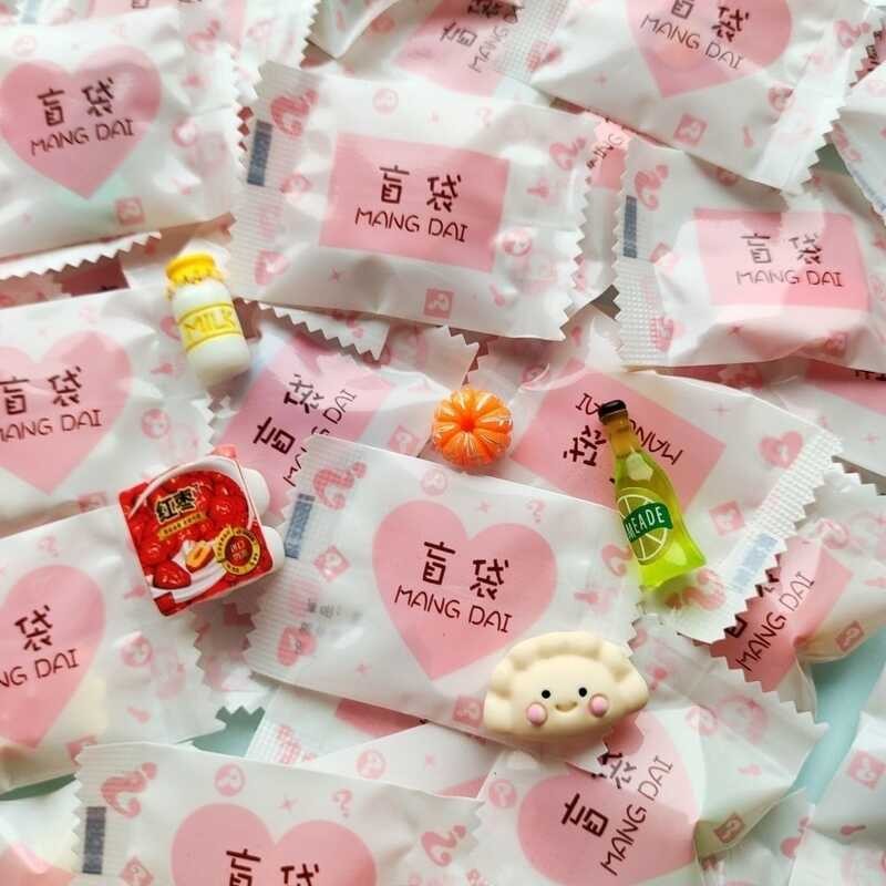 Blind bag gift, internet celebrity mini girl simulation food, children ...