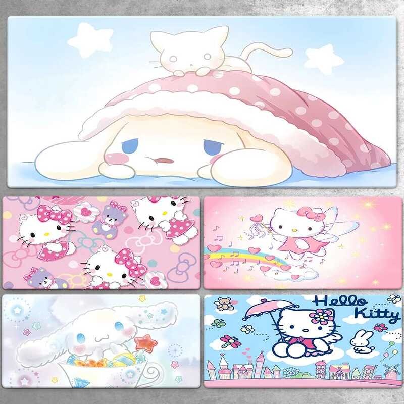 MINISO&Sanrio Kuromi Large Mousepad XXL Pad Keyboard Gaming Accessories ...