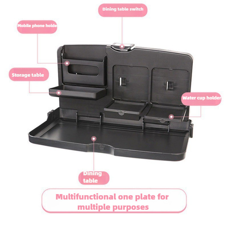 Car small table board car seat back dining table multi-function dining ...