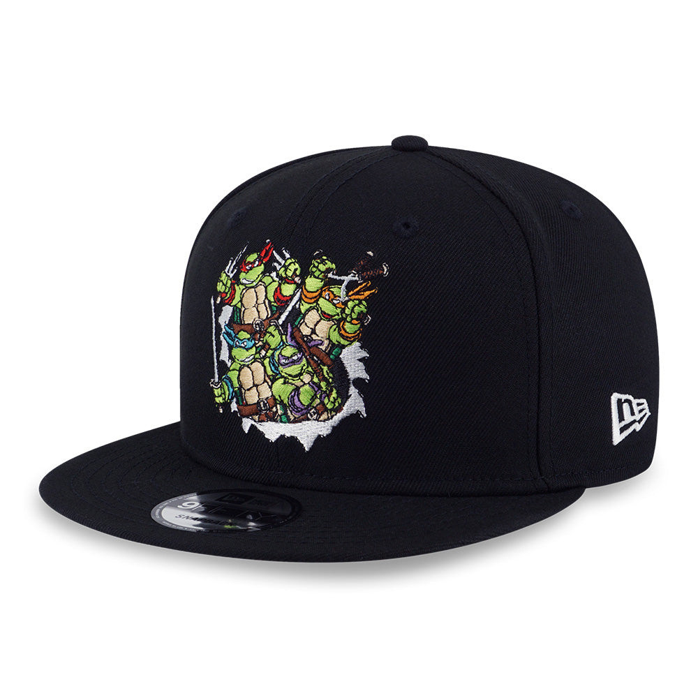 New Era X Teenage Mutant Ninja Turtles Black 9FIFTY Snapback Cap ...