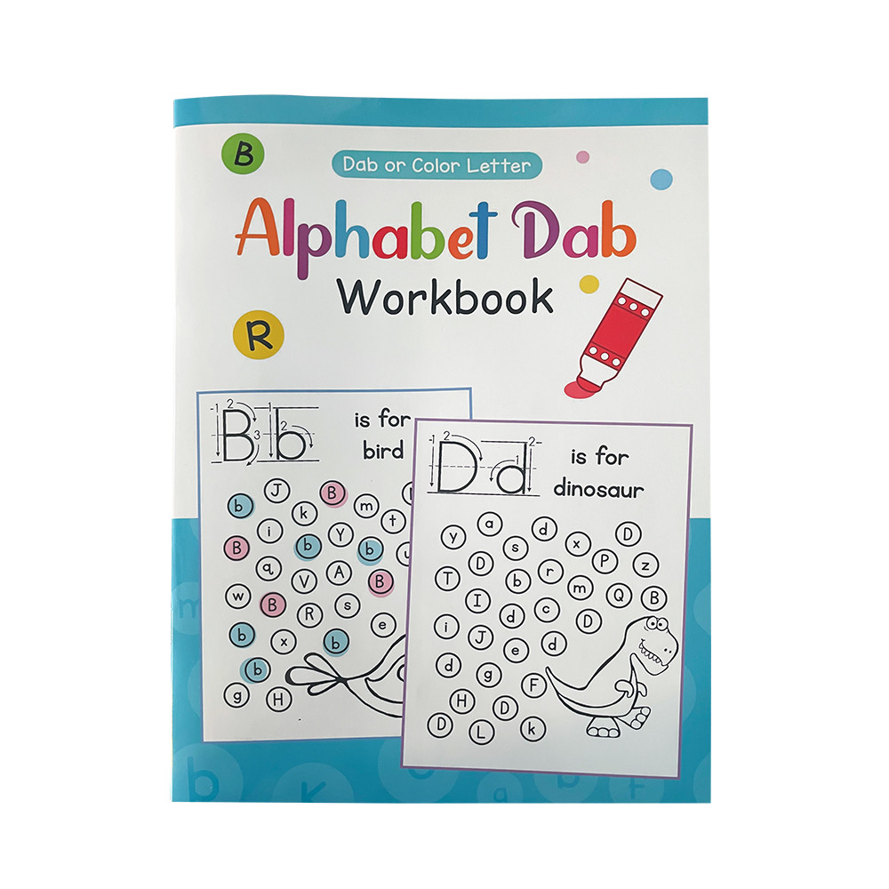 28 Pages Kids Alphabet Tracing Workbook Children Preschool Early ...