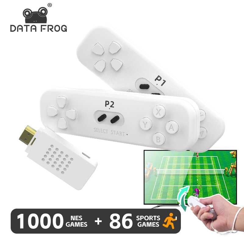 Ebf DATA FROG 4K Classic Retro With 2.4G Wireless Controller Motion ...