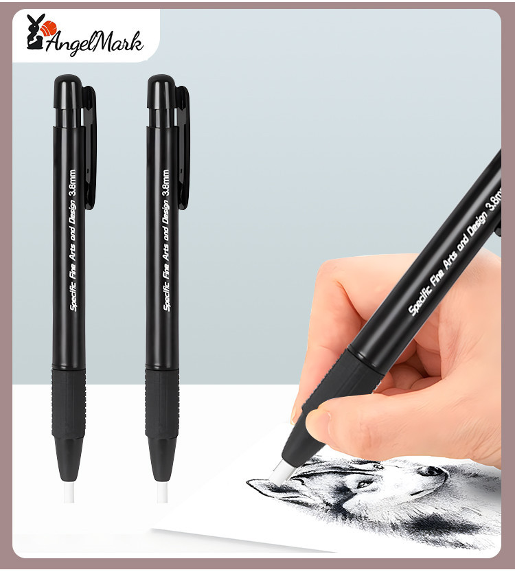 3.8MM Highlight Eraser Pen Mechanical Precision Erase set for Artists ...