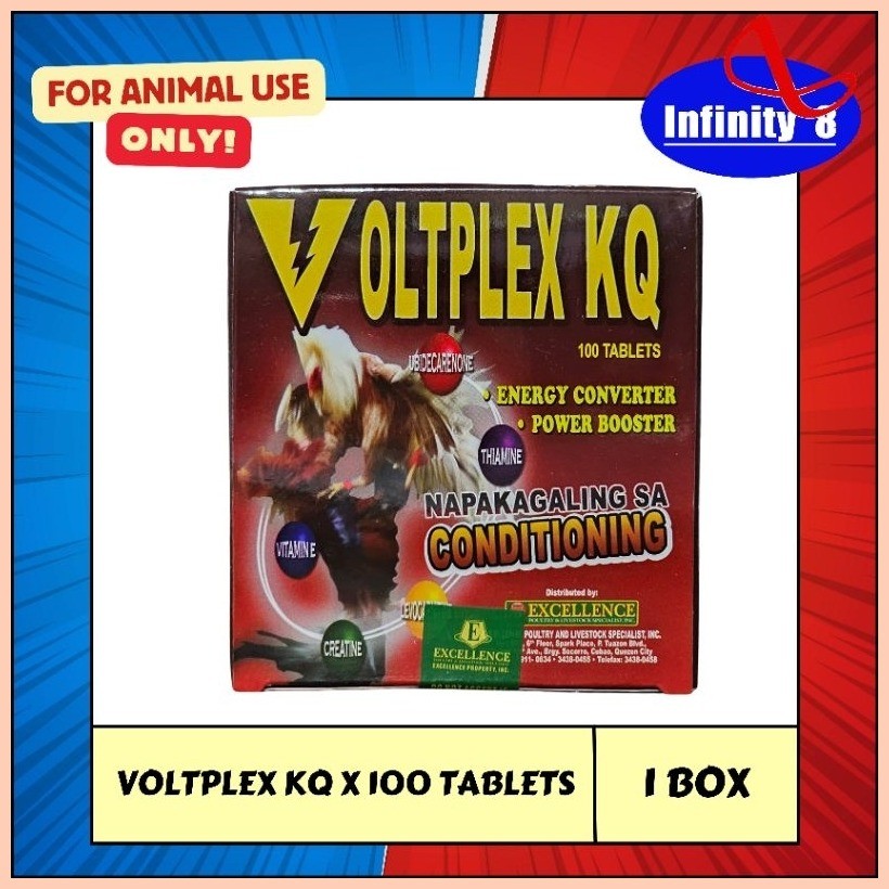 ♂ VOLTPLEX KQ - Conditioning Ultimate Energy + Power 100 Tablets (Sold ...