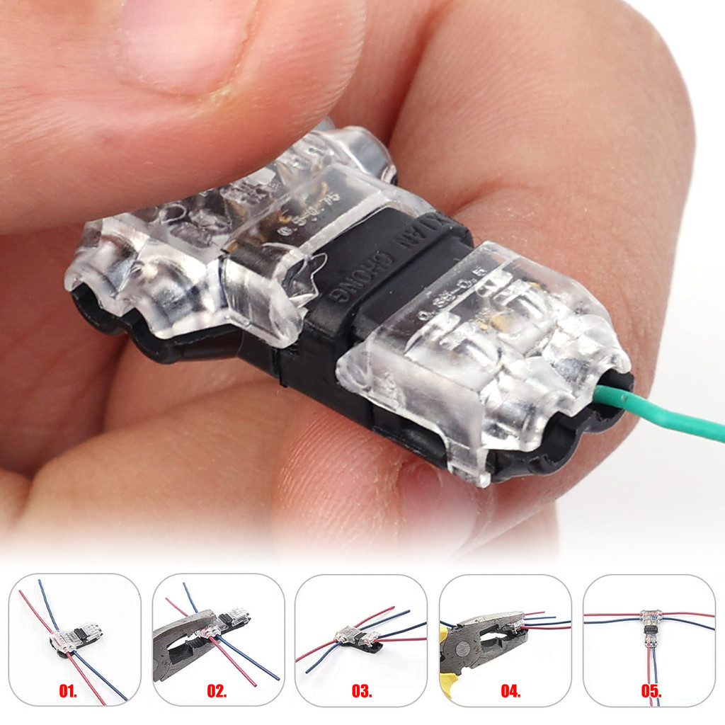 AWG Quick Splice Scotch Lock Wire Connector - Universal Terminals Block ...