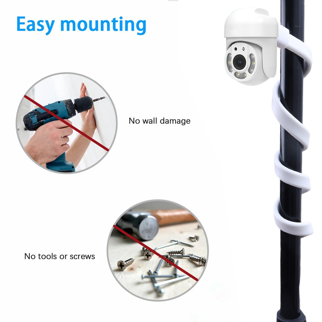 Flexible Selfie Live Streaming Screw Hose Camera Bracket - Adjustable ...