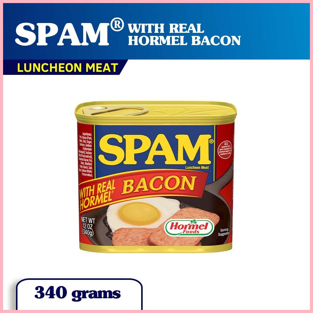 SPAM® with Real HORMEL® Bacon 340g | Shopee Philippines