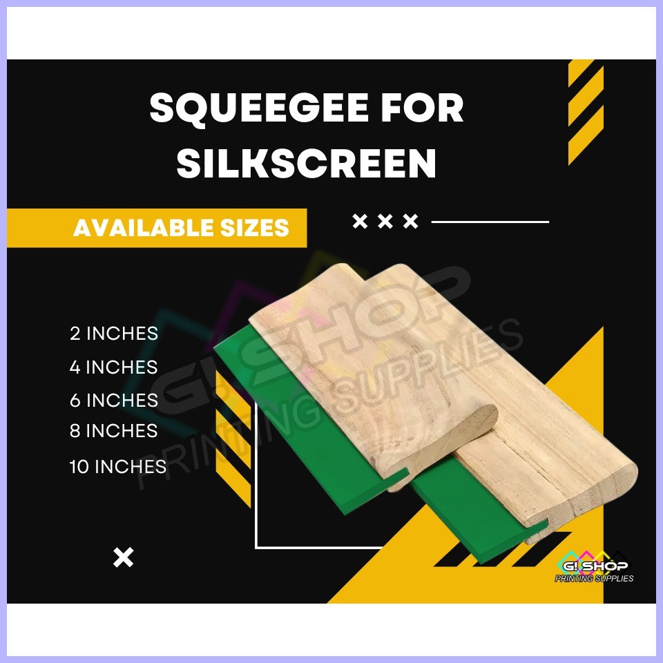 Squeegee for Screen Printing Silk Screen with Wooden Handle 75 ...
