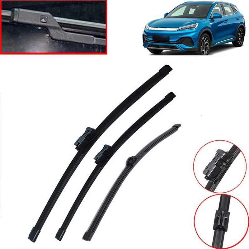 Front And Rear Windshield Wiper Blade For BYD Atto 3 Yuan Plus 2021 ...