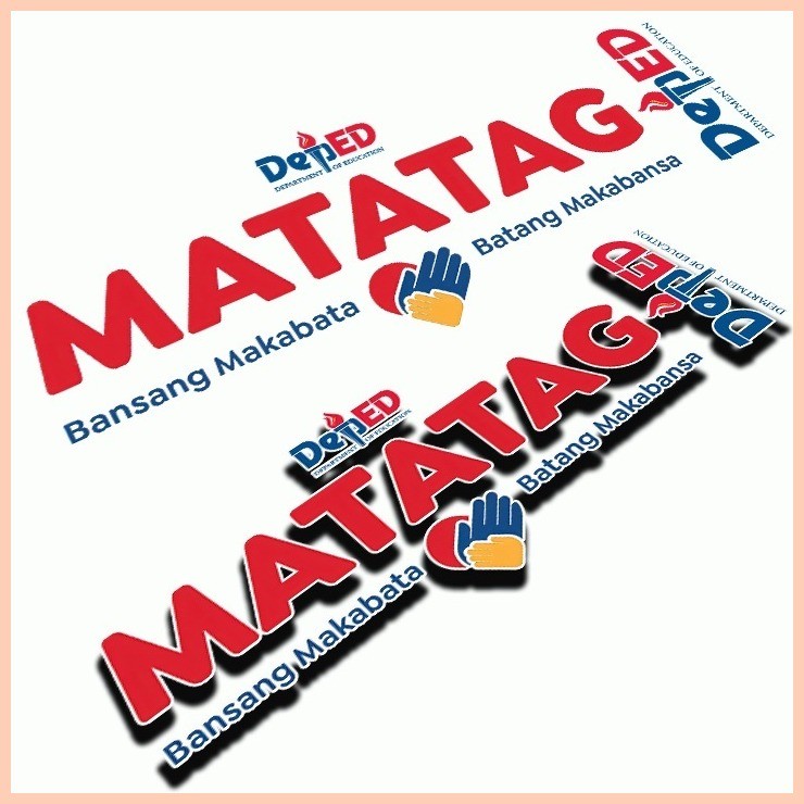 Azreon Prints - Deped MATATAG Design Patches Front and Back DTF Direct ...