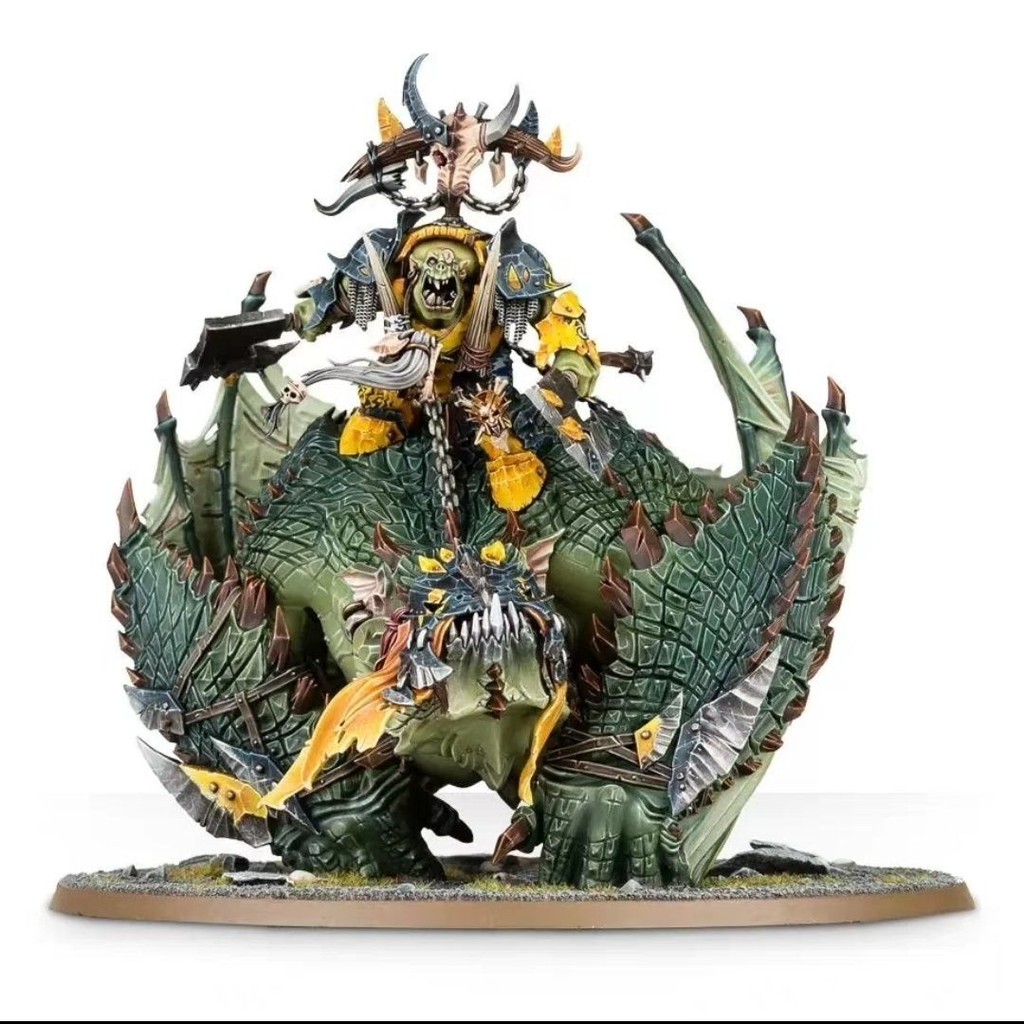 Warhammer 40k Cabbage Dragon 120mm White Model Figure Model | Shopee ...