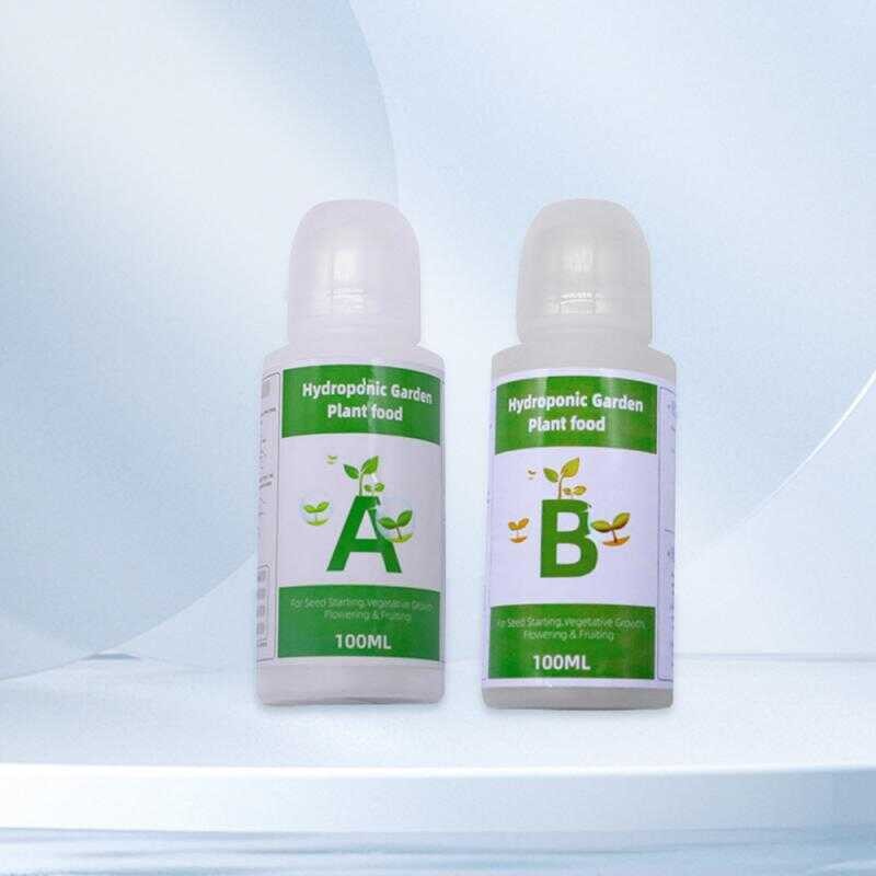 SK 2Pcs/Box General Hydroponic Nutrient Liquid A And B Fertilizer ...