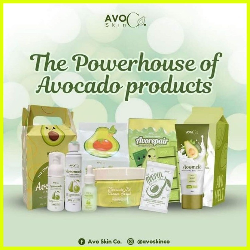 Avo Skin Co. Avocado Ice Cream Scrub face body no rinse formula spf50 exfoliating | Shopee ...