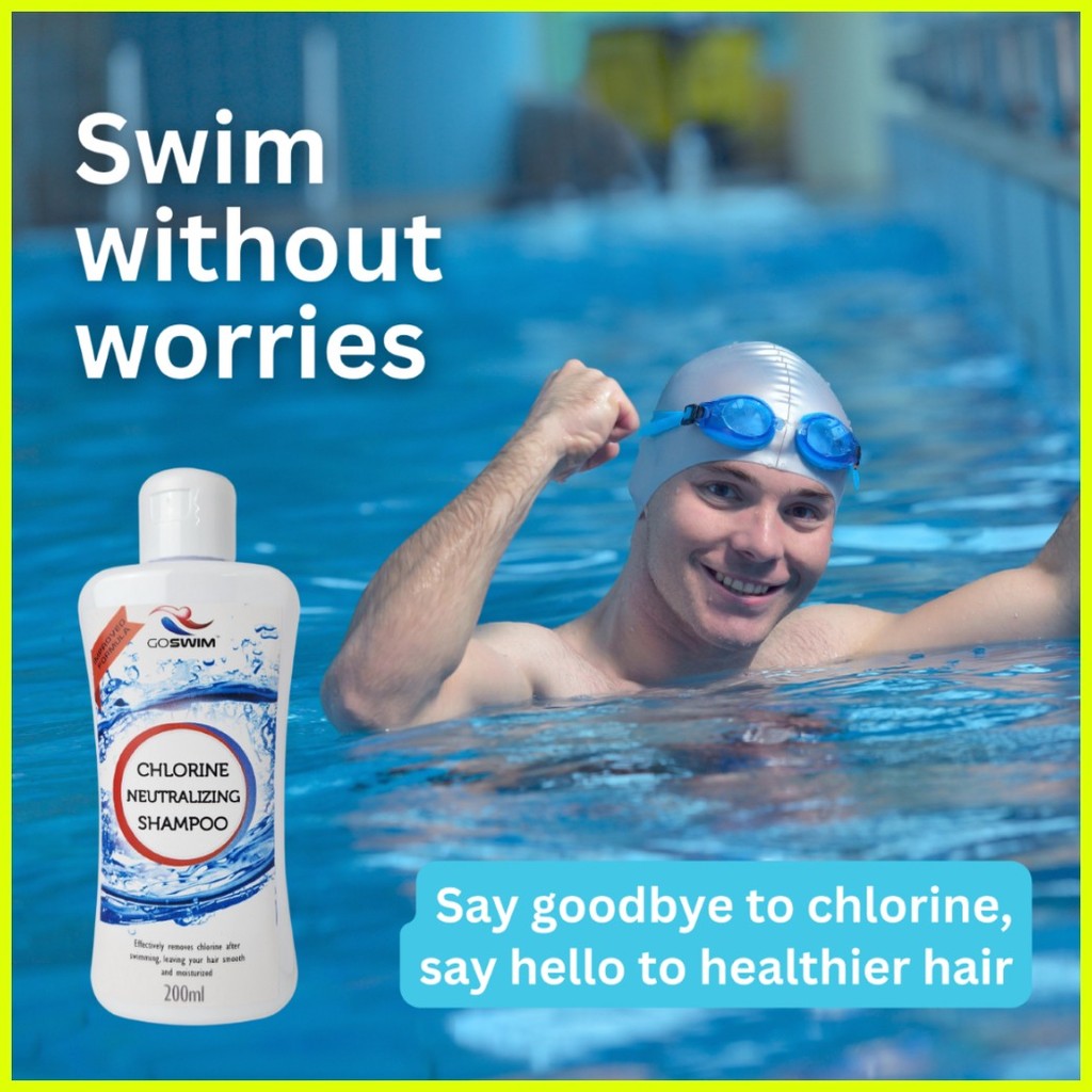 Anti Chlorine Shampoo for swimmers GoSwim (200ml) | Shopee Philippines