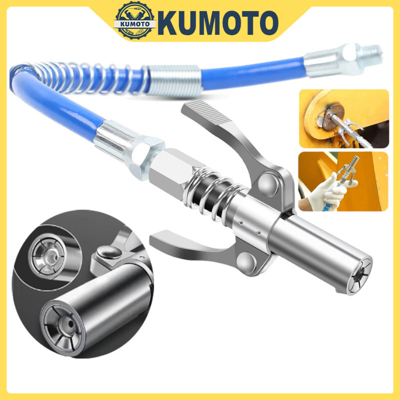 Grease Gun Coupler Quick Release Heavy-Duty lock grease 2 Press 30cm ...