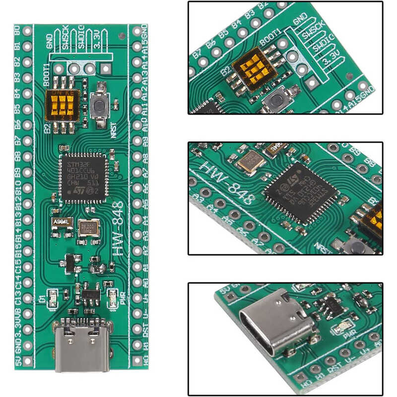 STM32F401CCU6 Development STM32F401 STM32F4 Learning Board for Arduino Plate Computer Office CC ...