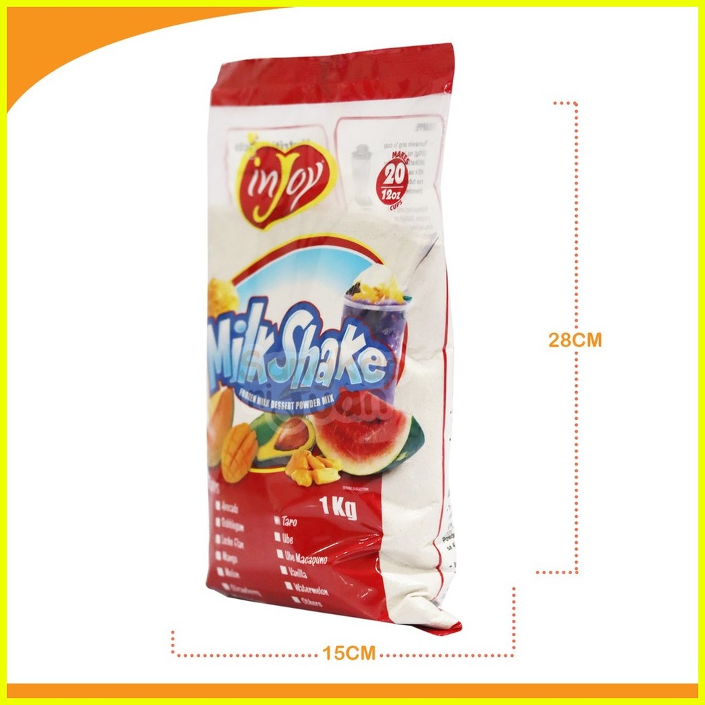 Injoy MilkShake Powder TARO 1KG | Shopee Philippines