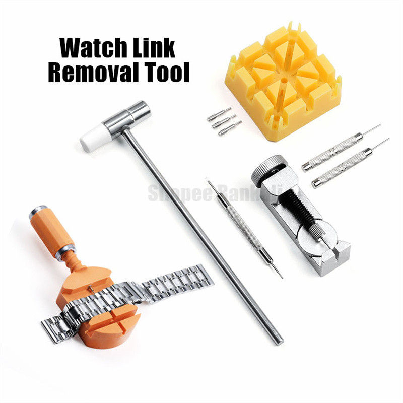 3/6/9Pcs Watch Link Chain Removal Tool Watch Adjustment Length Hammer ...