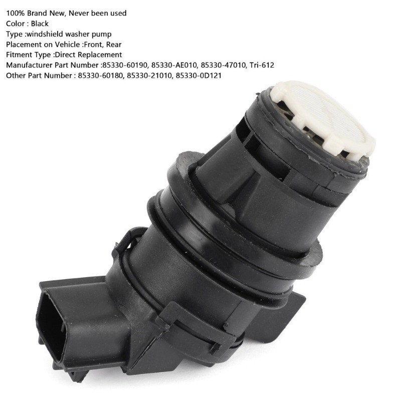 85330-21010 Windshield Washer Pump For Toyota RAV4 Highlander Sequoia ...