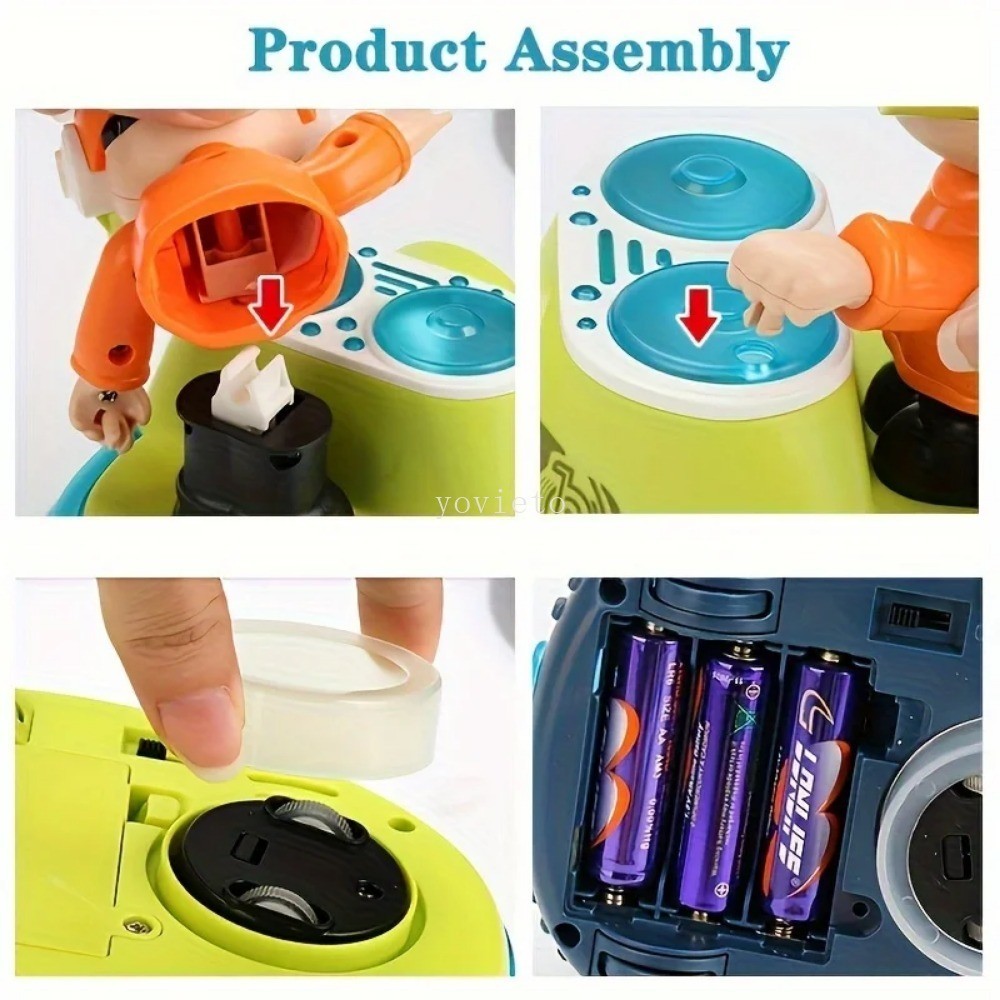 Interactive DJ Toy for Kids - Light-Up, Music-Synced Dancing Fun ...