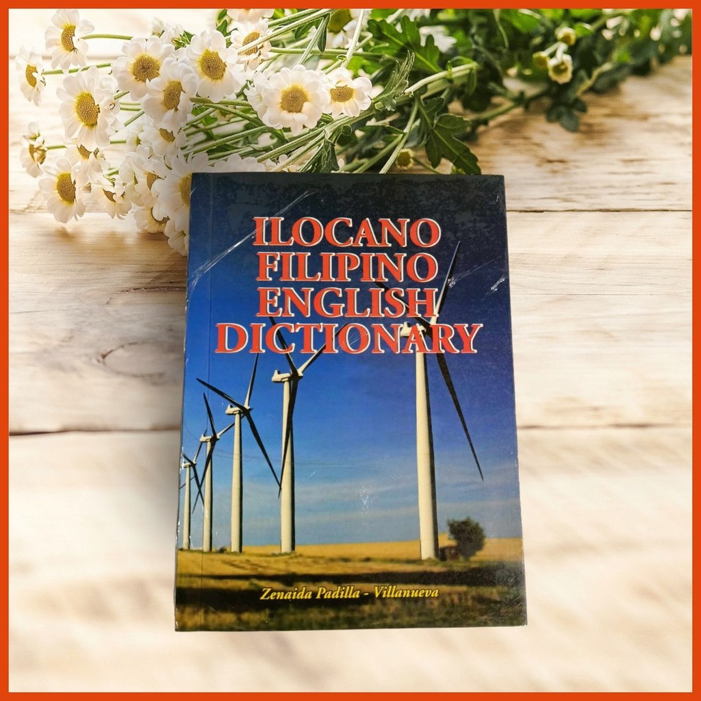 ๑ iLOCANO Filipino English Dictionary By: Villanueva | Shopee Philippines