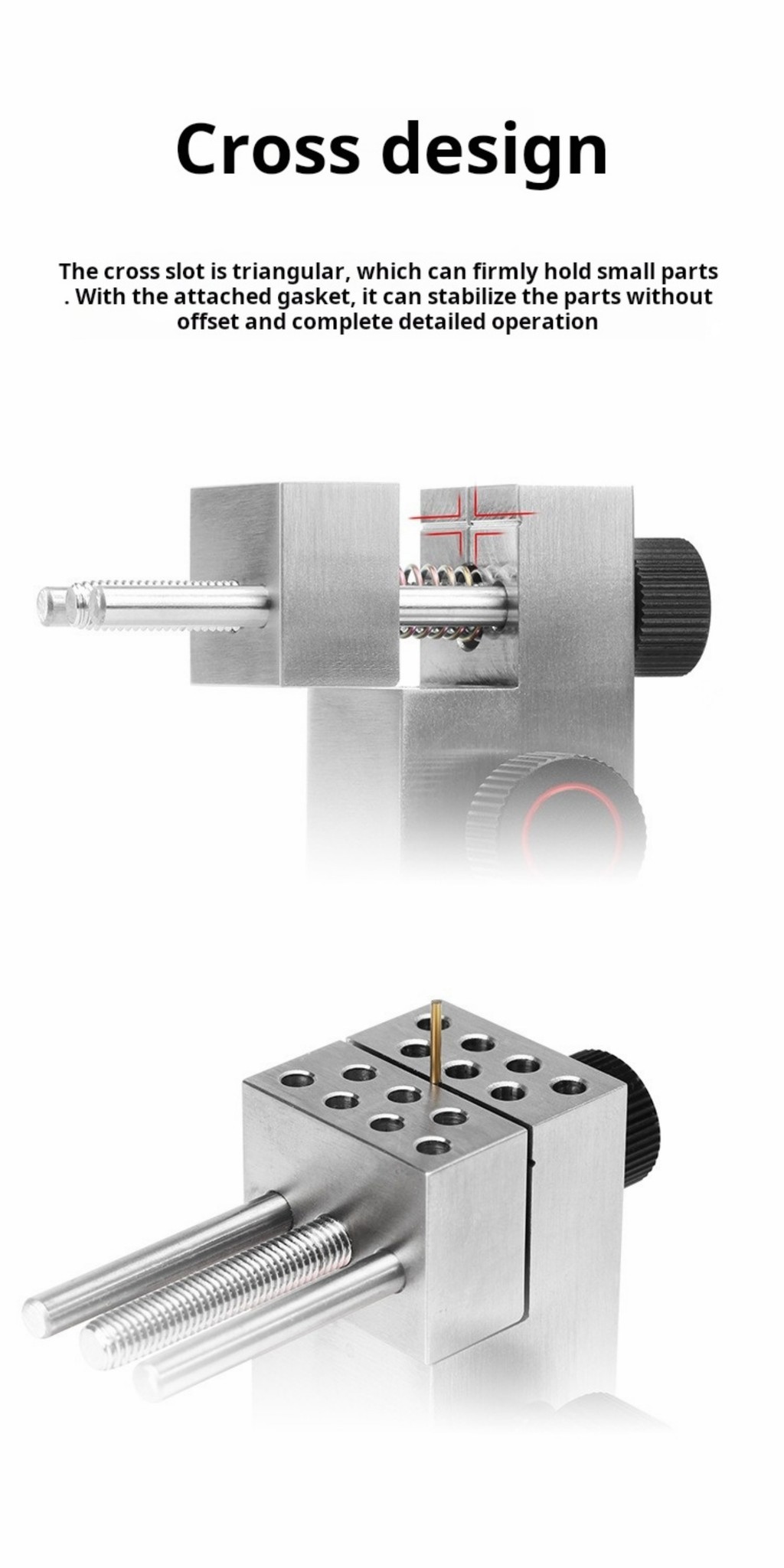 DSPIAE AT-TVAB Precision Stainless Steel Clamp Vise Gundam Model ...