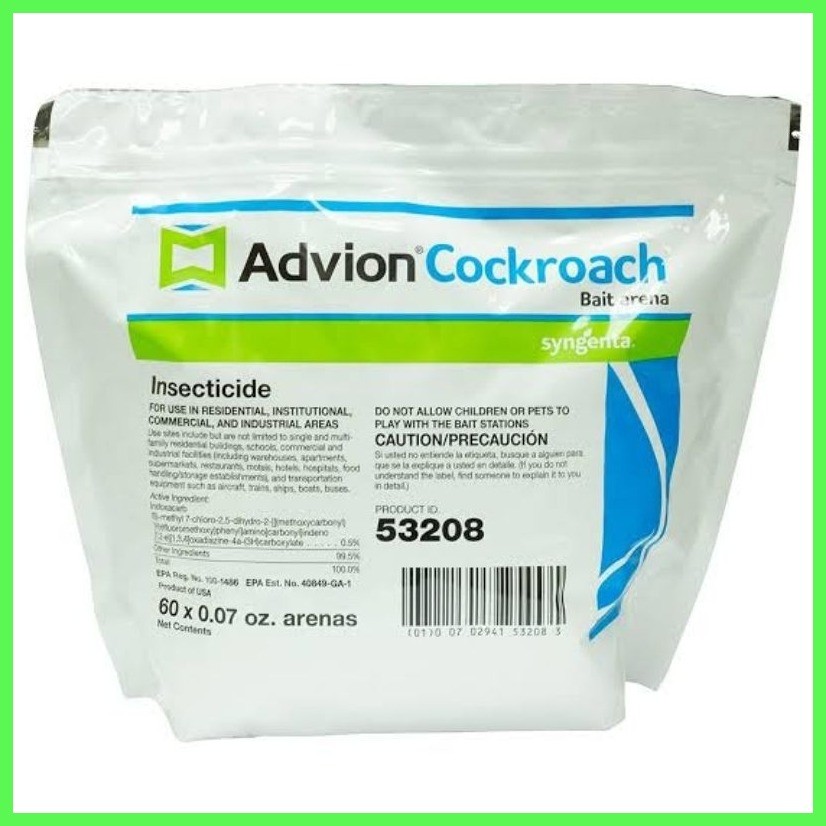 ℍ ⚚ Syngenta Advion Cockroach Bait Arena Insecticide Indoxacarb ...