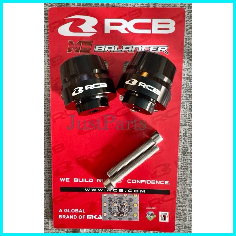 RCB HANDLE BAR END M6 ALLOY HONDA ( CLICK, WINNER-X, ADV, PCX ...