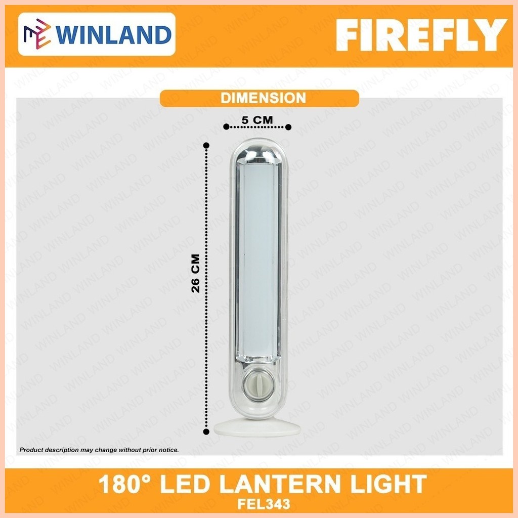 Firefly by Winland Lighting Rechargeable 180° LED Lantern Light ...