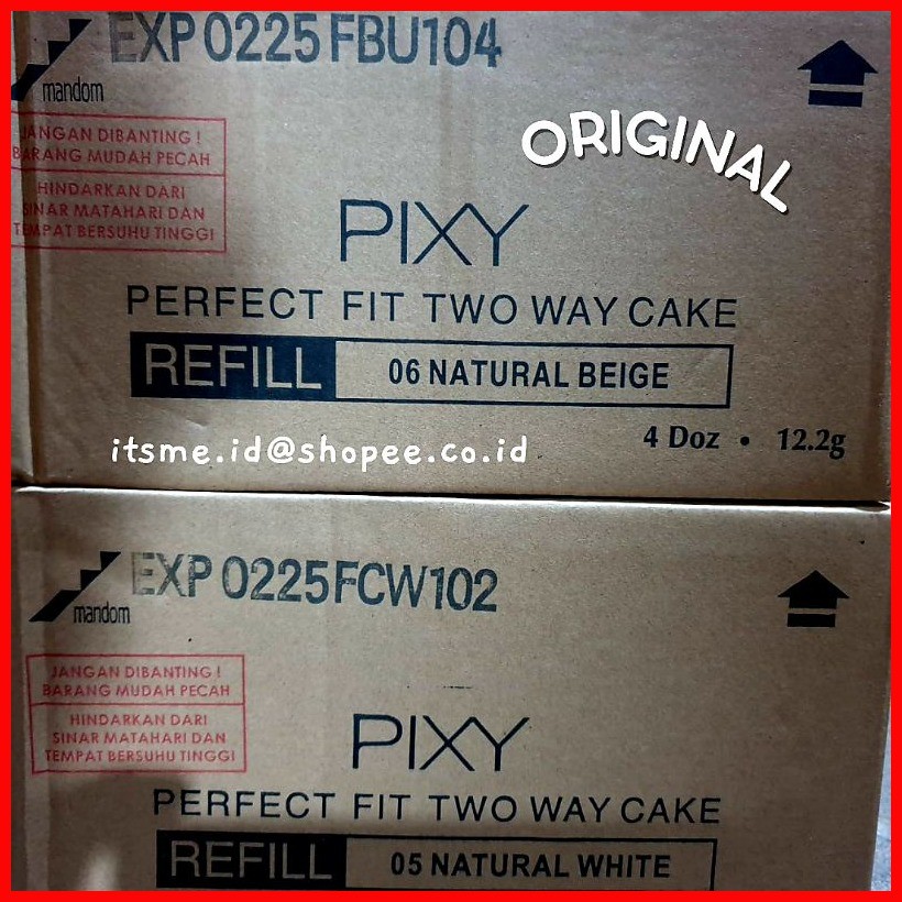 ♀ ℗ New Packaging! Pixy TWO WAY CAKE Powder REFILL | Shopee Philippines