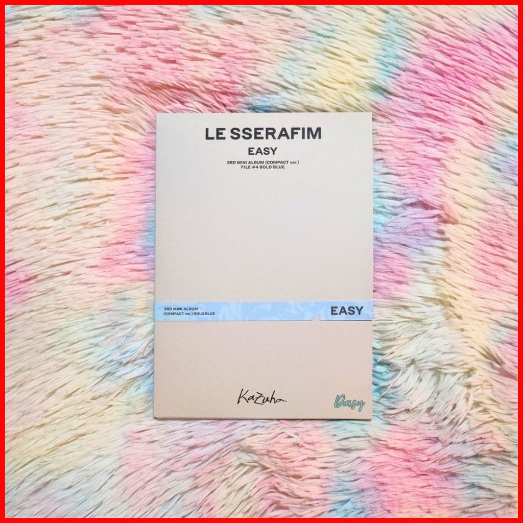 ☸ ⊙ [Official] [Unsealed] LE SSERAFIM 3rd Mini Album 'EASY' Albums ...