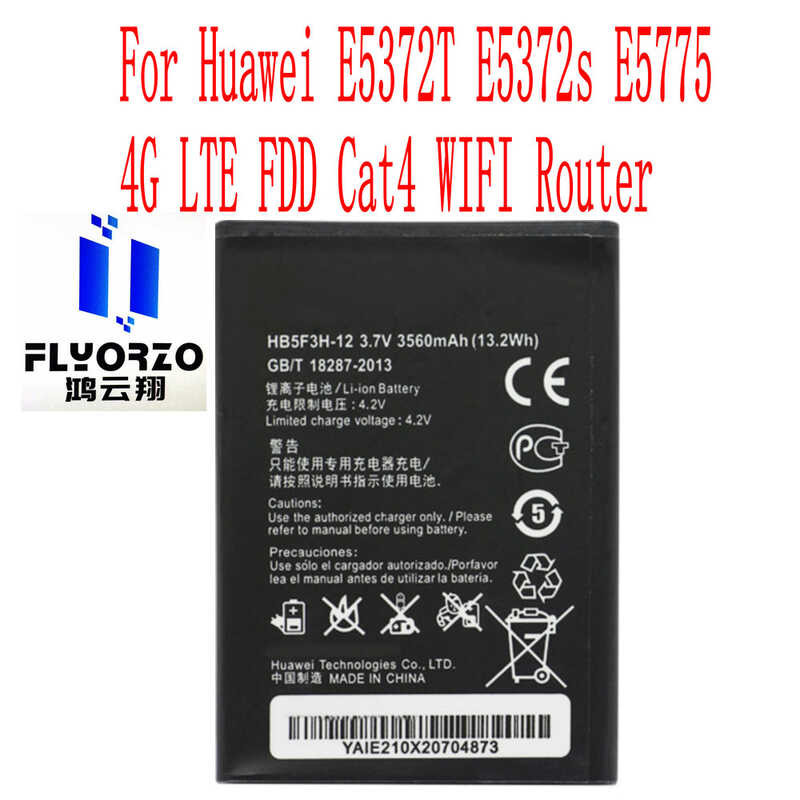 New Battery For Huawei E5372t E5372s E5775 4G LTE FDD Cat4 WIFI Router ...