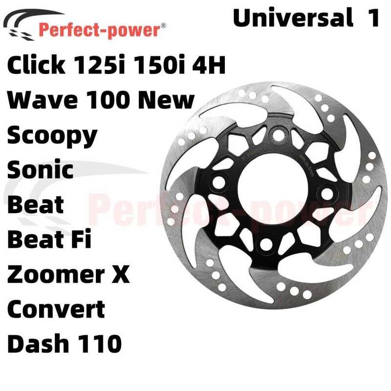 SK Perfect Power Brake Disc Plate Rotor Para Sa Click125i 150I Wave100 ...