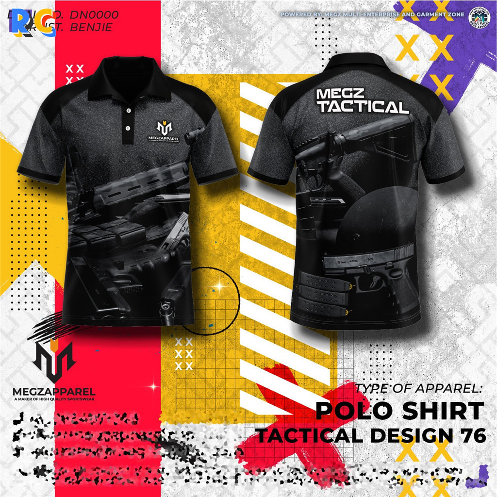 2025 NEW JERSEY Tactical Polo Shirt for Men TACTICAL GLOCK AIRBORNE ...